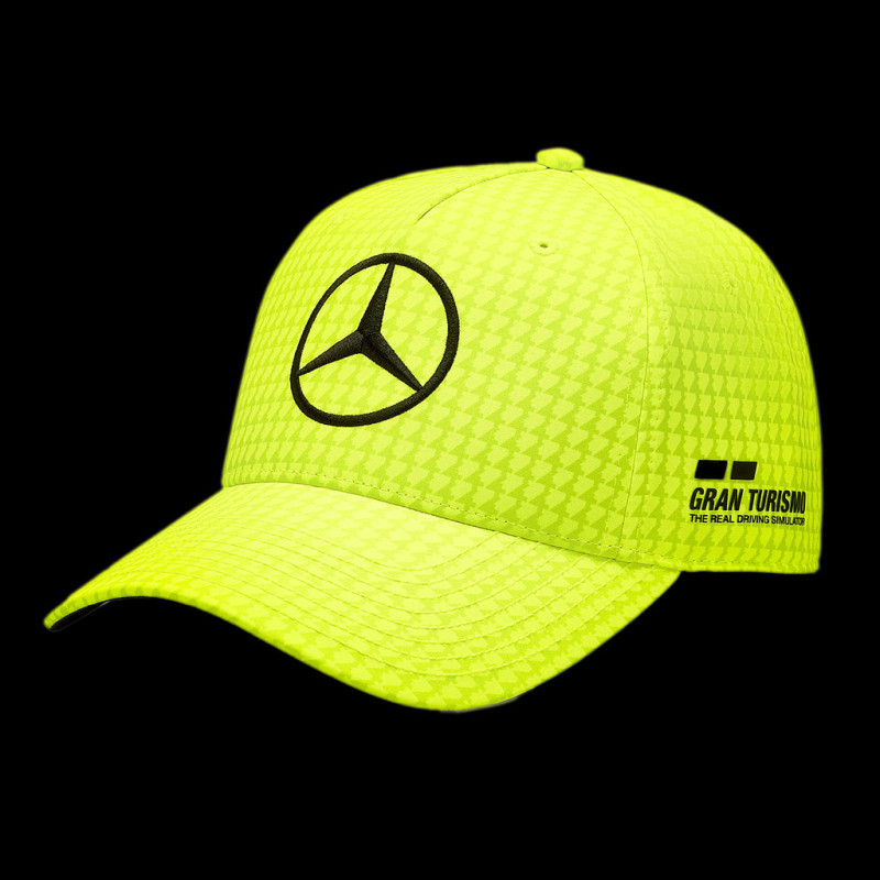 Mercedes AMG Cap Low Price F1 Lewis Hamilton Canada GP Neon yellow ...