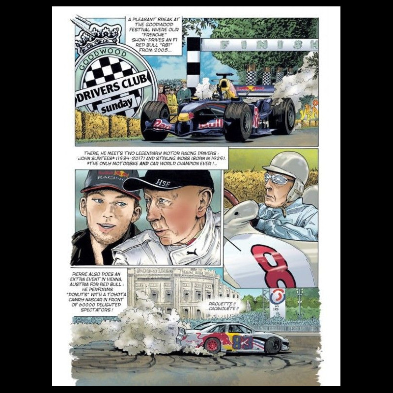 Pierre Gasly Comic Book Objective F1 Signed - Christophe Depinay