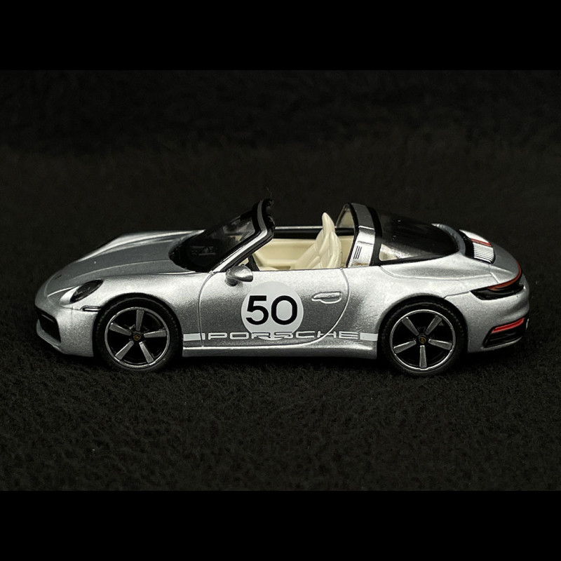 Porsche 911 Targa Heritage 4S Type 992 2020 GT Silver 1/64 Mini GT ...