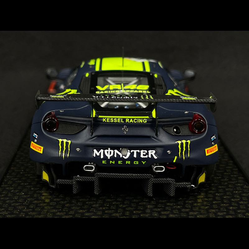 Ferrari 488 GT3 Nr 46 Platz 4. Bahrain 12h Gulf 2021 Monster VR46 ...