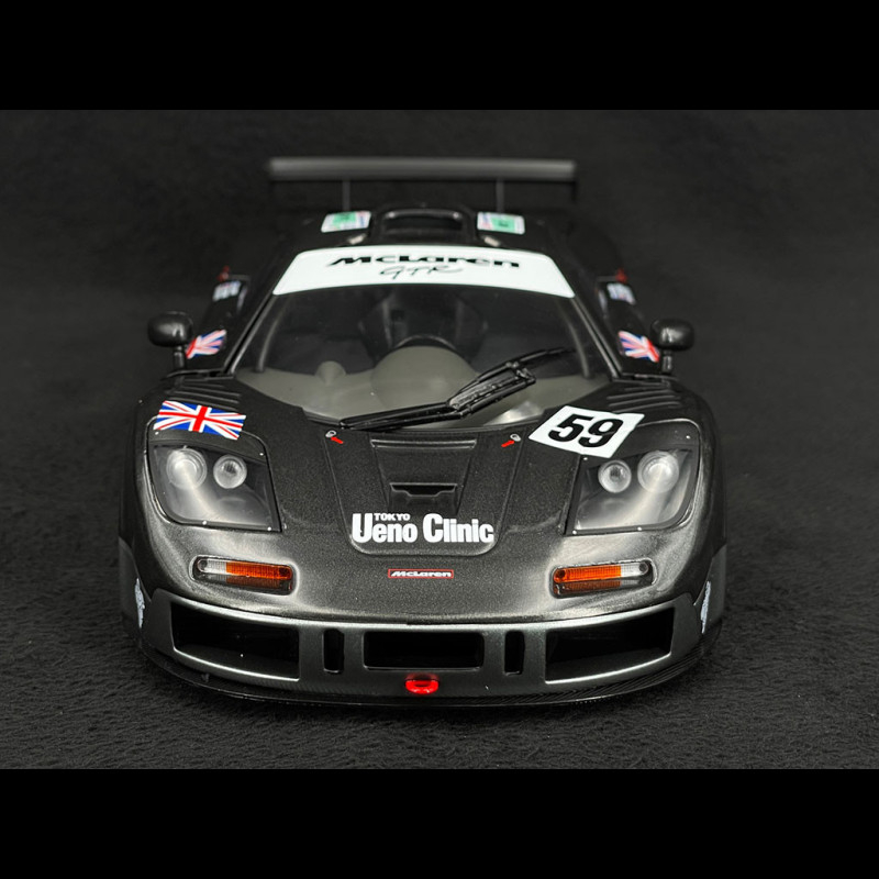 McLaren F1 GT-R Short Tail n° 59 Vainqueur 24h Le Mans 1995 1/18 Solido S1804106