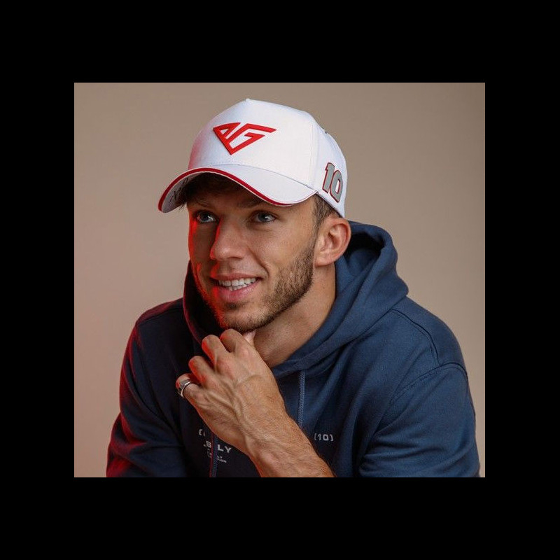 Pierre Gasly Hat Full Gas White