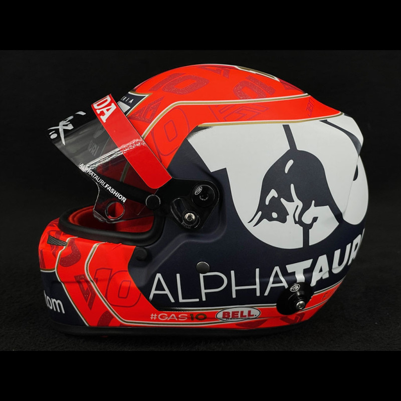Pierre Gasly Signed Helmet F1 Season 2021 1/2