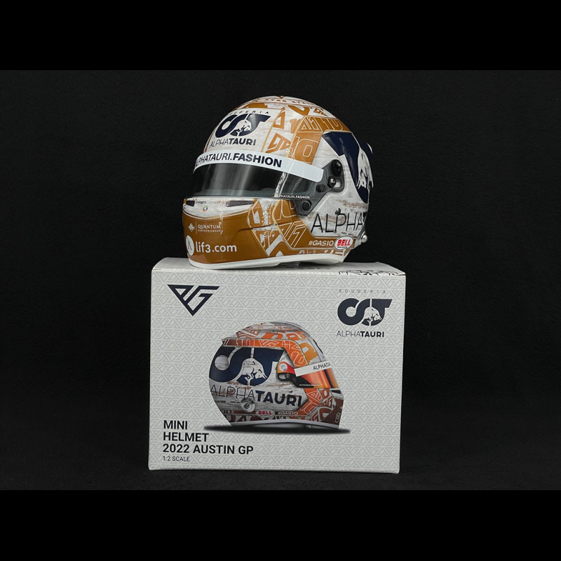 Pierre Gasly Helmet GP Austin 2022 1/2