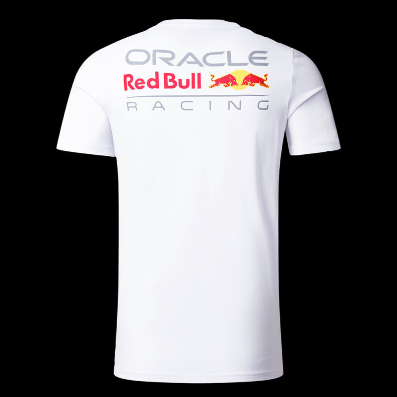 Red Bull Racing F1 Team T-shirt Verstappen Core White TU3306 - Unisex