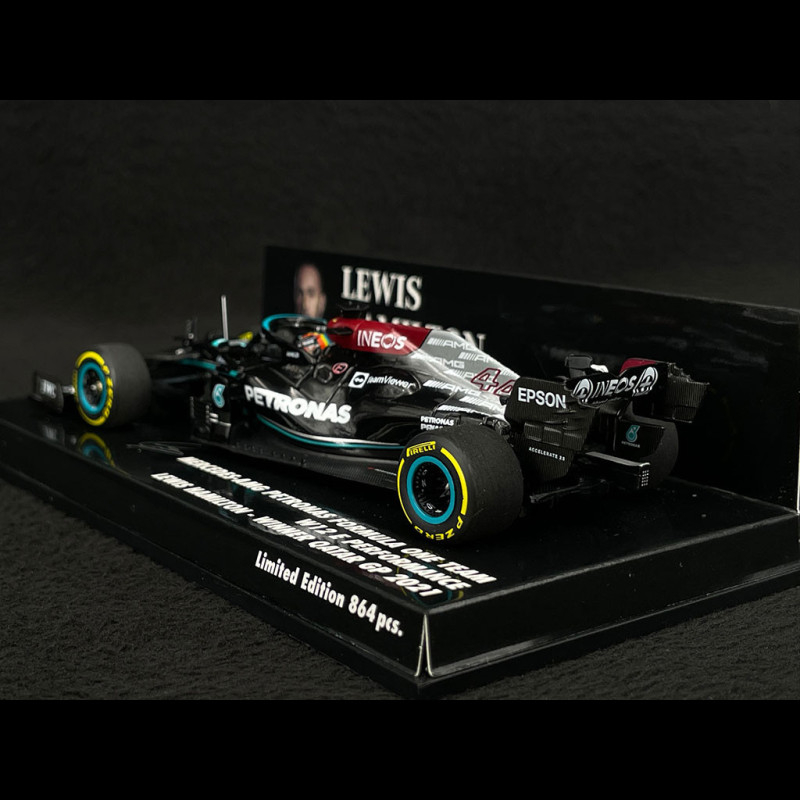 Lewis Hamilton Mercedes-AMG Petronas W12 n° 44 Sieger GP Qatar 2021 F1 1/43 Minichamps 410212144