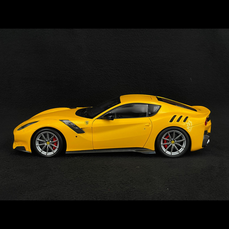 Ferrari F12 TDF 2015 Tour de France Tri-Strato Yellow 1/18 BBR BBR182100