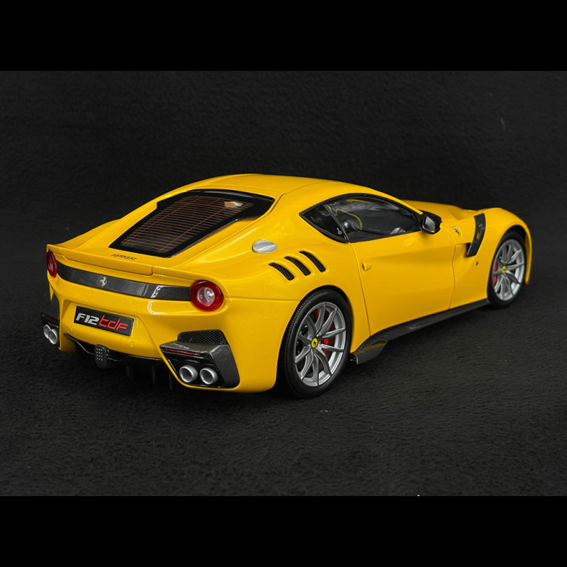Ferrari F12 TDF 2015 Tour de France Tri-Strato Yellow 1/18 BBR BBR182100