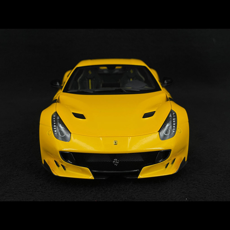 Ferrari F12 TDF 2015 Tour de France Tri-Strato Yellow 1/18 BBR BBR182100