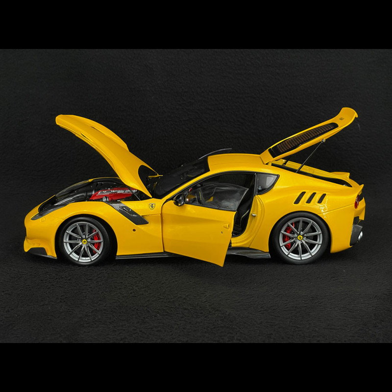 Ferrari F12 TDF 2015 Tour de France Tri-Strato Yellow 1/18 BBR BBR182100