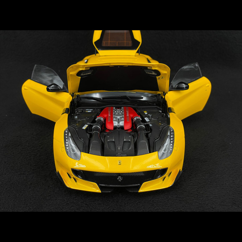 Ferrari F12 TDF 2015 Tour de France Tri-Strato Yellow 1/18 BBR BBR182100