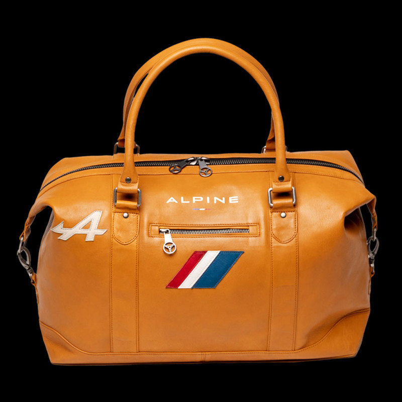 Big Alpine Leather Bag A110 Weekender 48h - Yellow 27025-2038