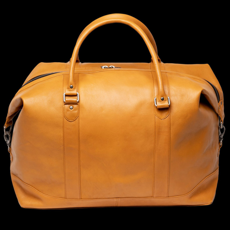 Maxi Alpine Leather Bag A310 Weekender 72h - Yellow 27027-2038