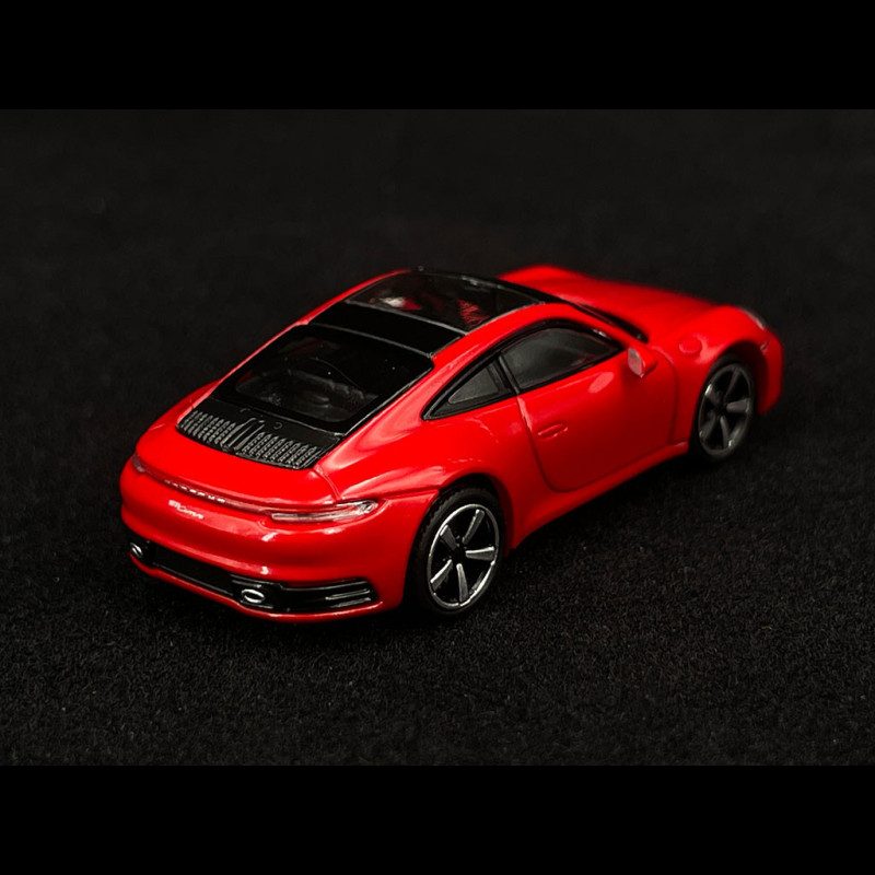 Porsche 911 Carrera 4S Type 992 2019 Guards Red 1/87 Minichamps 870068320