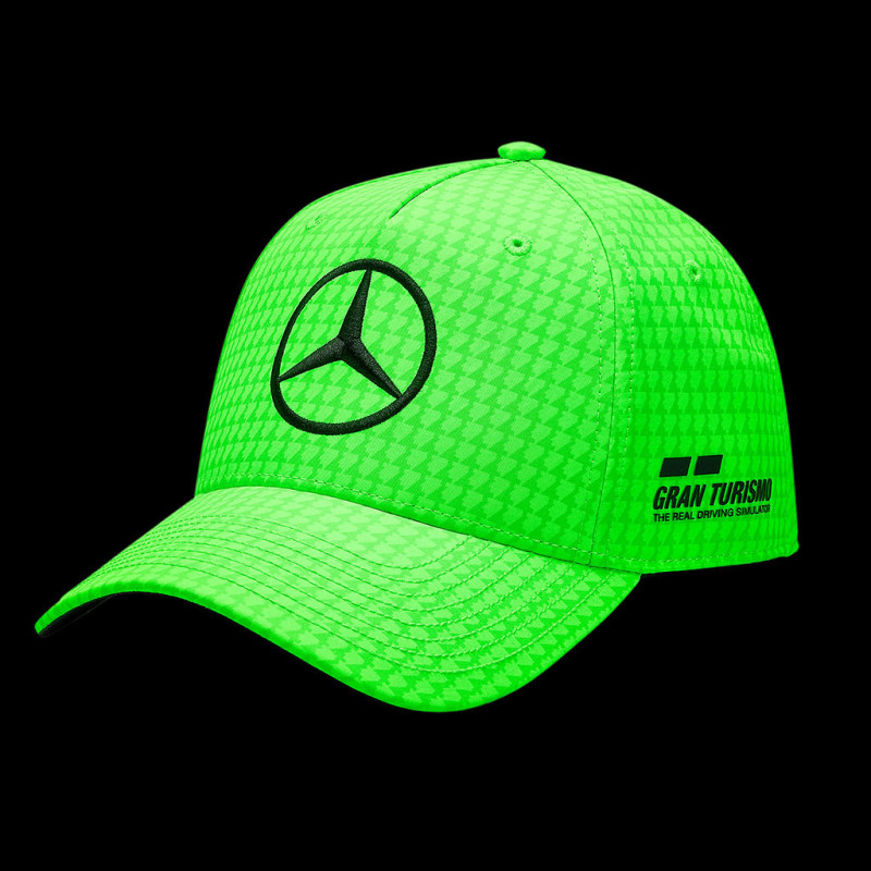 Mercedes AMG Cap Low Price F1 Lewis Hamilton British GP Neon green ...