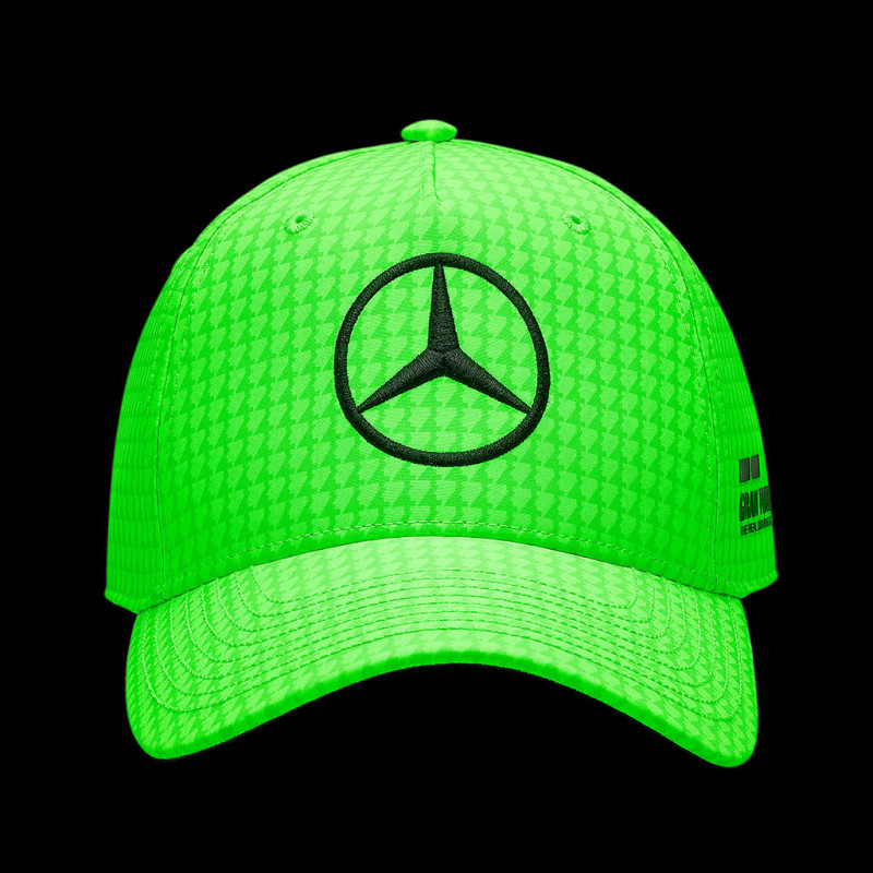 Mercedes AMG Cap Low Price F1 Lewis Hamilton British GP Neon green ...