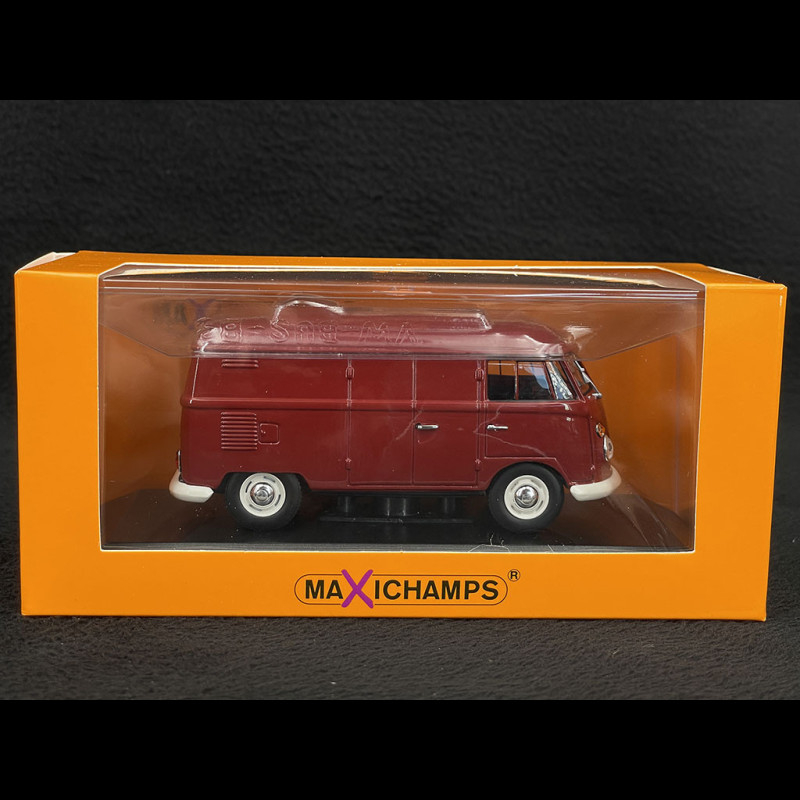 Volkswagen Transporter T1 1963 Dark Red 1/43 Minichamps 940052201