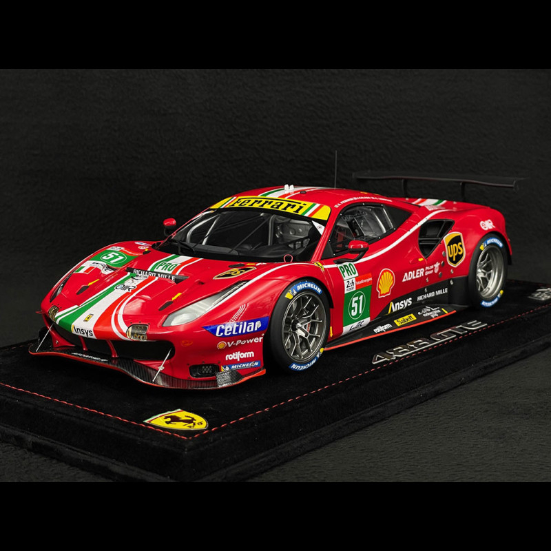 Ferrari 488 GTE n° 51 Winner 24h Le Mans 2021 1/18 BBR Models P18213A