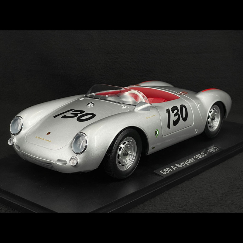 Porsche 550 A Spyder n° 130 Little Bastard James Dean 1956 Silver 1/12 ...