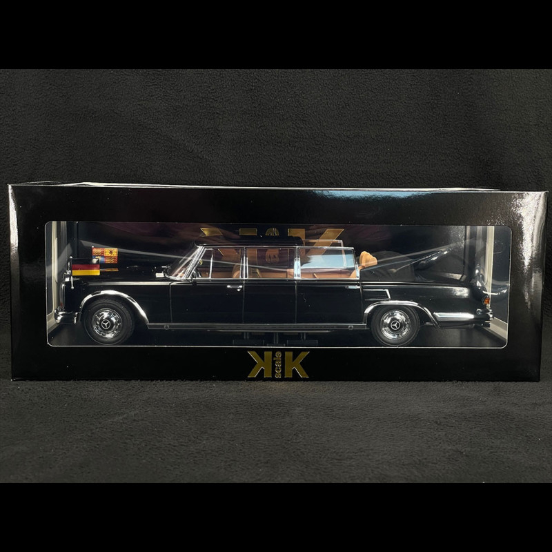 Mercedes 600 W100 Landaulet Elizabeth II / Kiesinger 1965 Black 1/18 KK ...