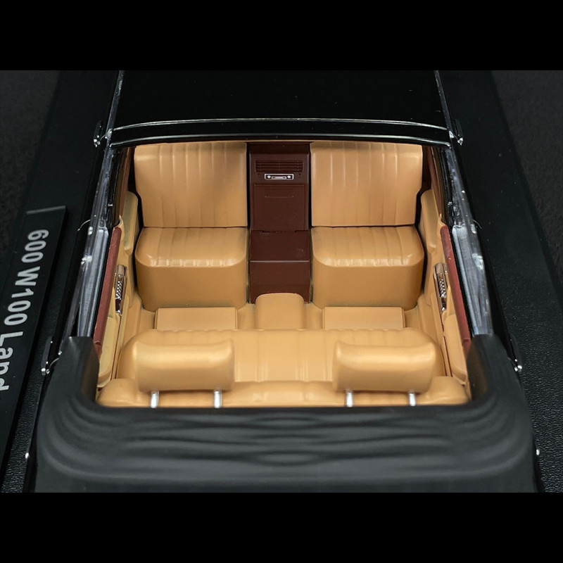 Mercedes 600 W100 Landaulet Elizabeth II / Kiesinger 1965 Black 1/18 KK ...