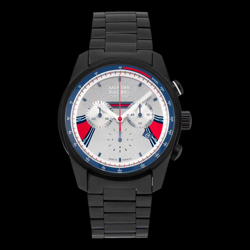 Porsche Watch Low Price Martini Racing Chrono Sport Black / Silver ...
