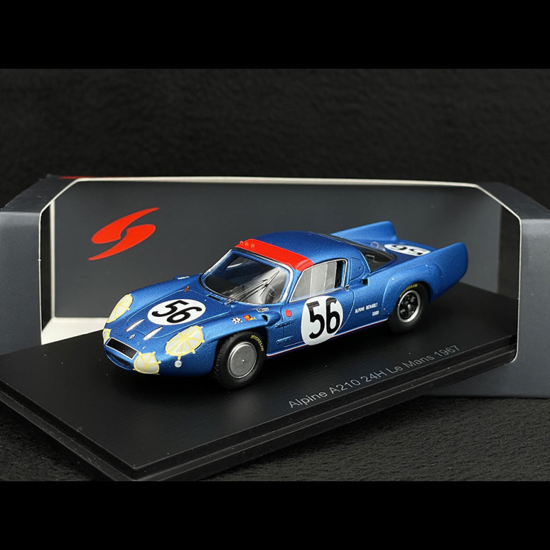 Alpine A210 n° 56 24h Le Mans 1967 1/43 Spark S5691