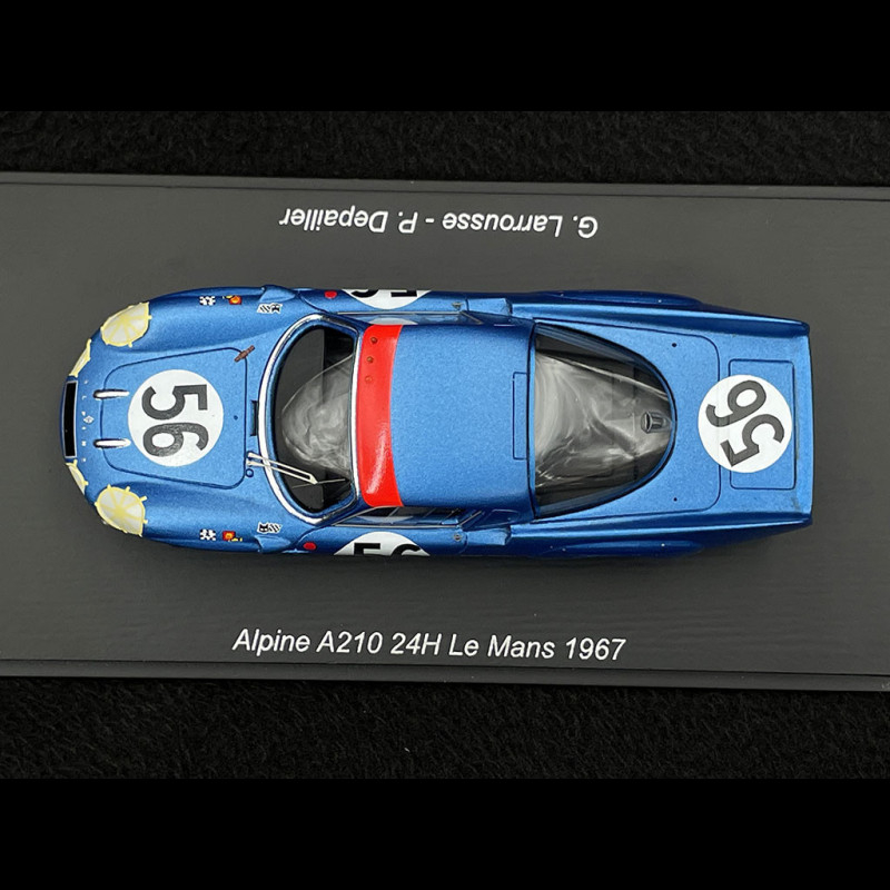 Alpine A210 n° 56 24h Le Mans 1967 1/43 Spark S5691