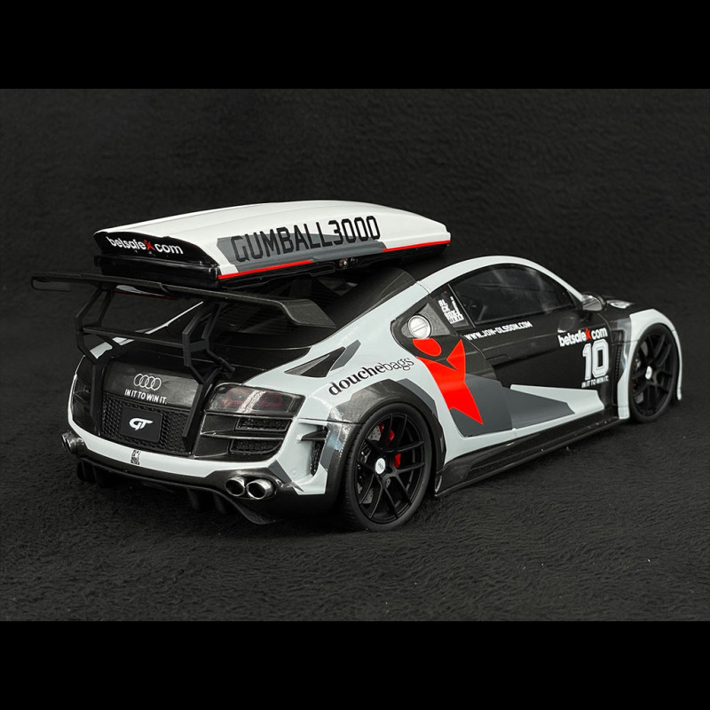 Audi R8 Jon Olsson Gumball 3000 2013 Schwarz 1/18 GT Spirit GT870