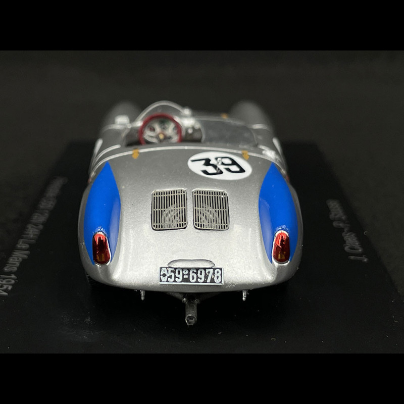 Porsche 550 n° 39 24h Le Mans 1954 1/43 Spark S9706
