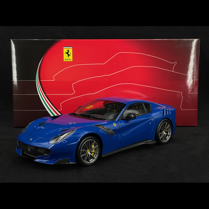 Ferrari F12 TDF 2015 Blue Azzuro Dino 1/18 BBR Models BBR182107