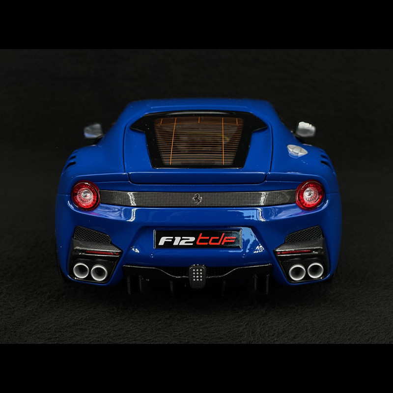 Ferrari F12 TDF 2015 Bleu Azzuro Dino 1/18 BBR Models BBR182107