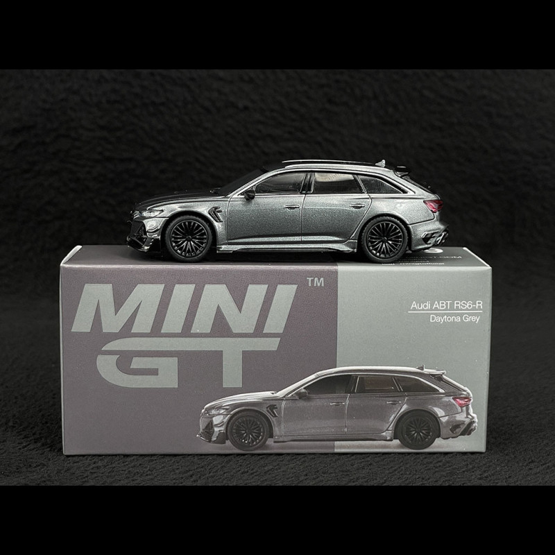 Audi ABT RS6-R 2020 Gris Daytona 1/64 Mini GT MGT00479-L