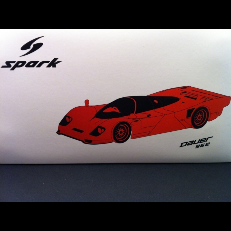 Porsche Dauer 962 rouge 1/18 Spark CAP01812001