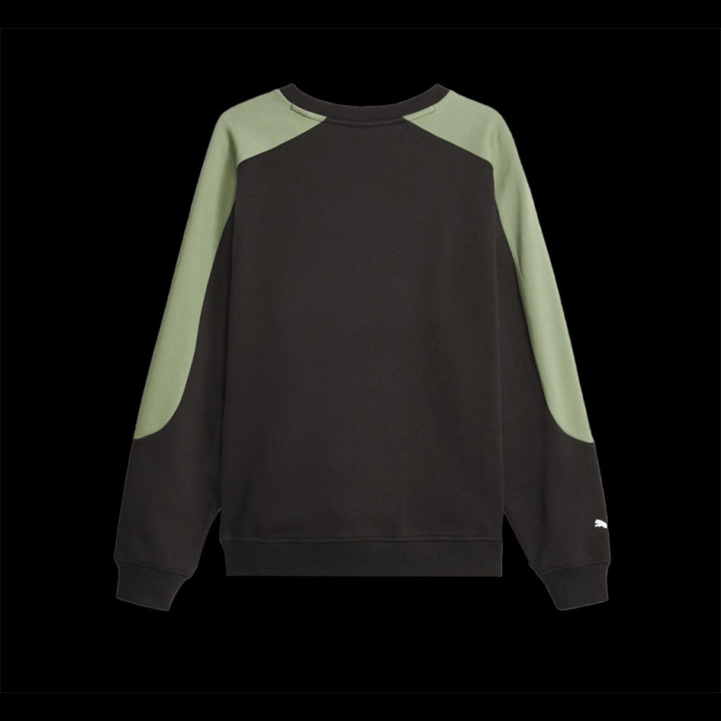 Mercedes Sweatshirt AMG Puma Graphic Black / Khaki 622289-01 - men