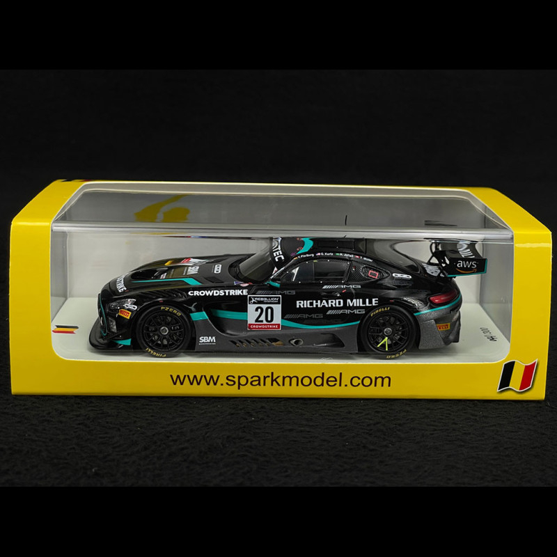 Mercedes-AMG GT3 n° 20 Class winner 24h Spa 2022 SPS 1/43 Spark SB520