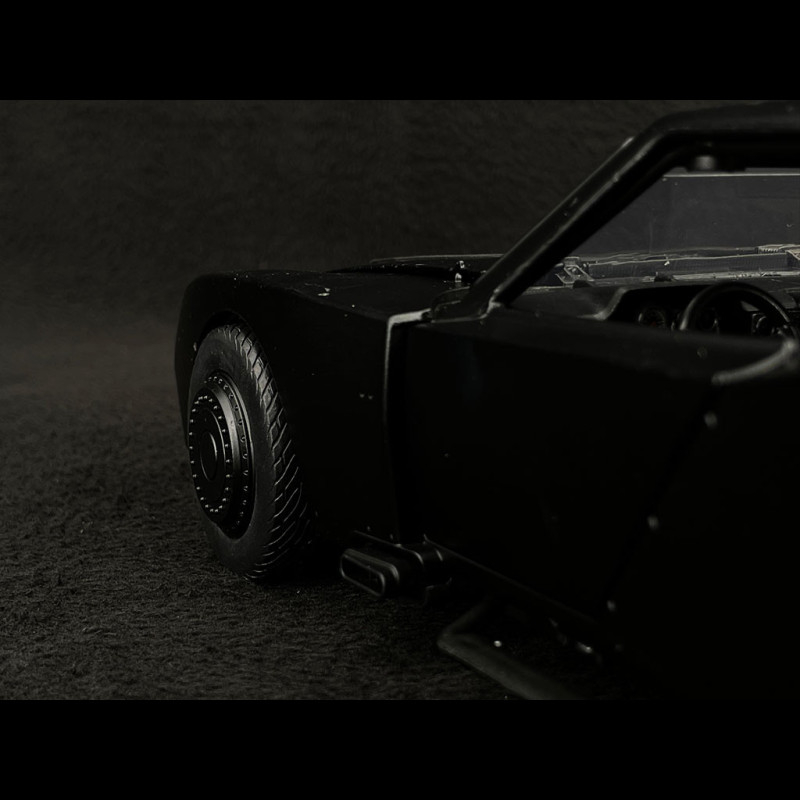 Batmobile Batman Movie The Batman 2022 with light and Figure Black 1/18 ...