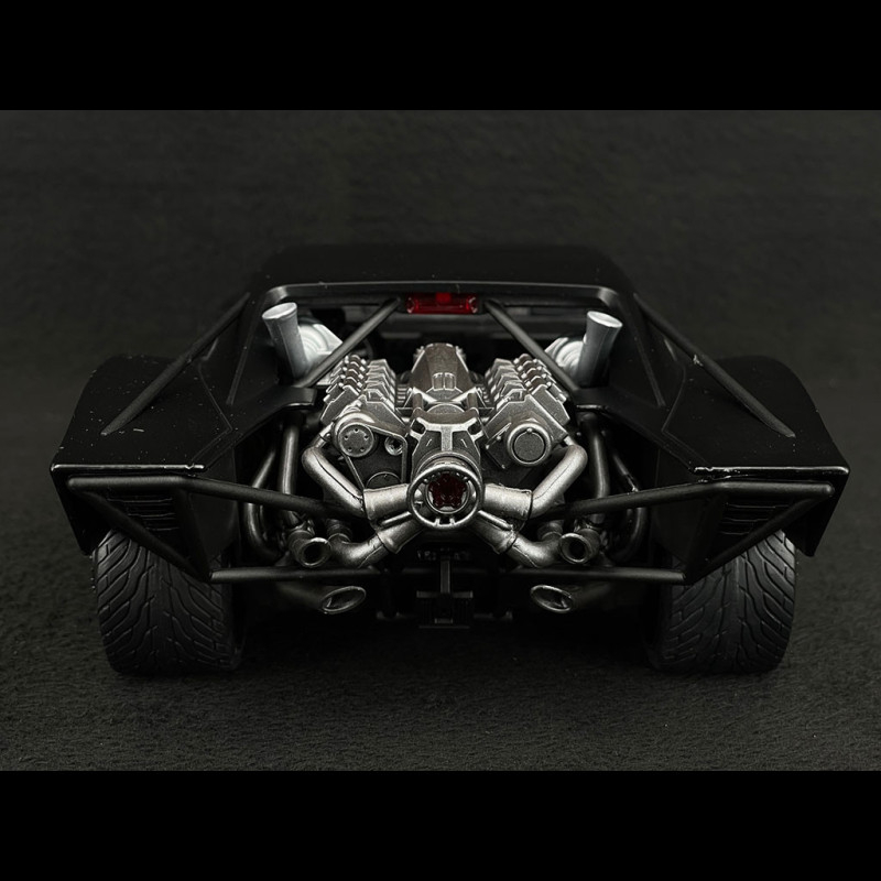 Batmobile Batman Movie The Batman 2022 with light and Figure Black 1/18 ...
