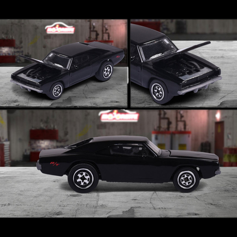 Dodge Charger R/T Noir Vintage Series 1/59 Majorette 212052010SMO
