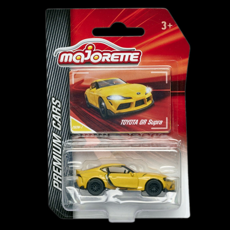 Toyota GR Supra Yellow 1/59 Majorette 212053052