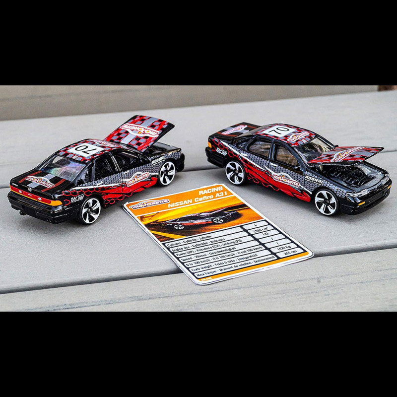 Nissan Cefiro A31 N° 70 Black / Grey / Red Racing Cars 1/59 Majorette ...