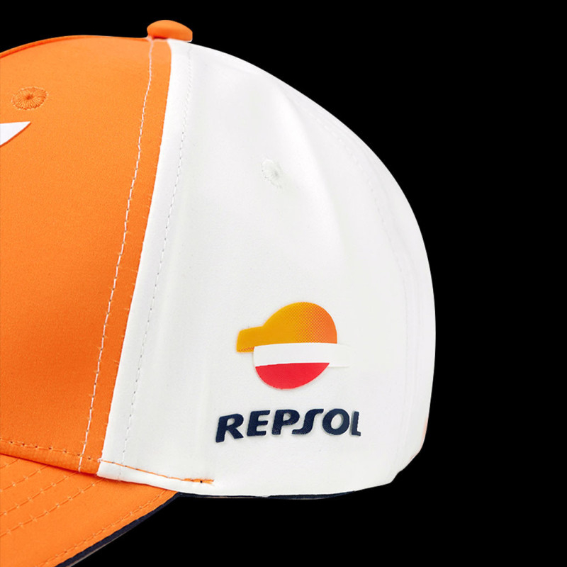 Honda Cap Repsol HRC Moto GP Orange / Weiß TU5382-030 - Unisex