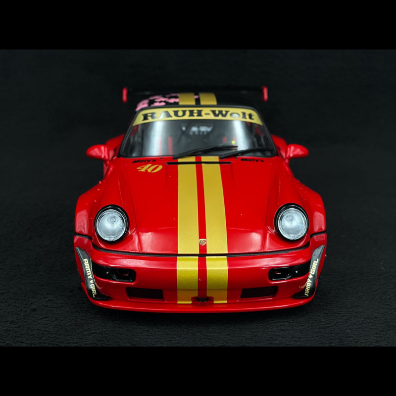 Porsche 911 Type 964 RWB Red Sakura 2021 Rot 1/18 Solido S1807506