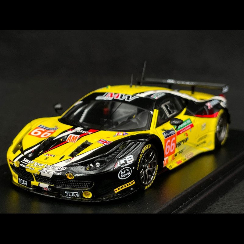 Ferrari 458 GT2 n° 66 24h Le Mans 2015 1/43 LookSmart LSLM029