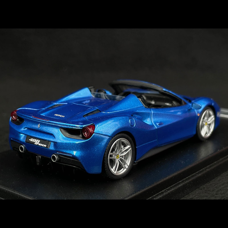 Ferrari 488 Spider Frankfurt Motorshow 2015 Blue Blu Corsa 1/43 ...