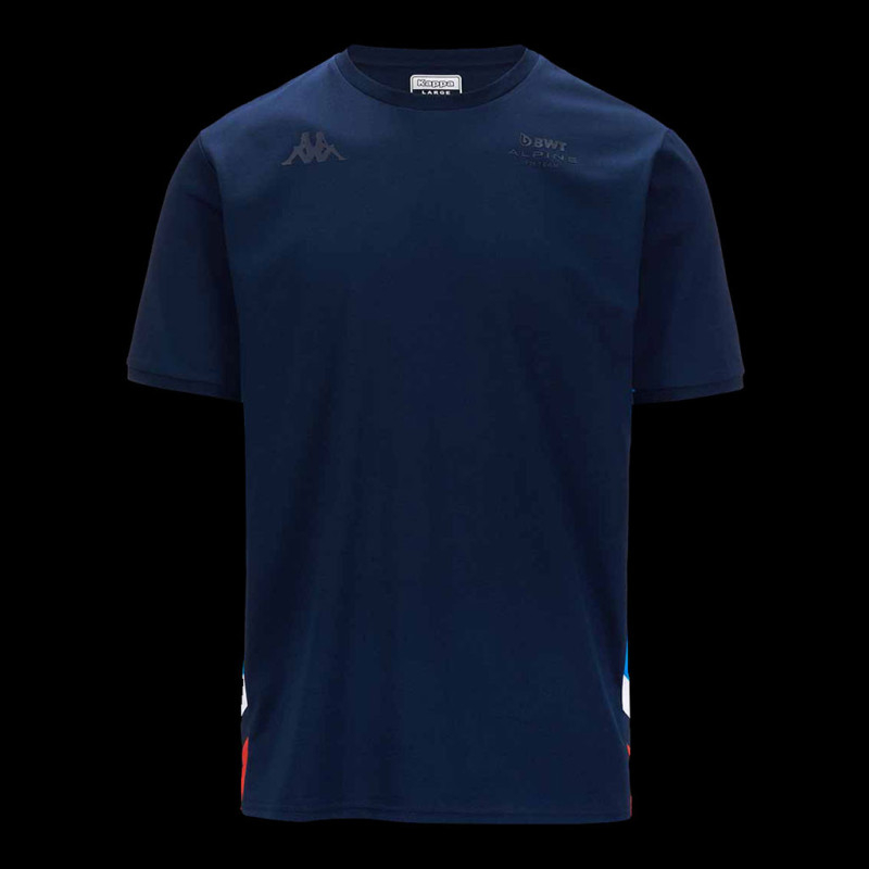 T-shirt Alpine F1 Team 2023 Gasly n° 10 Bleu marine Kappa 361L3PW-A04 ...