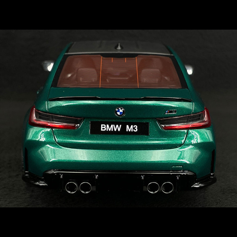BMW M3 Competition 2021 Vert Isle of Man 1/18 Top Speed TS0396