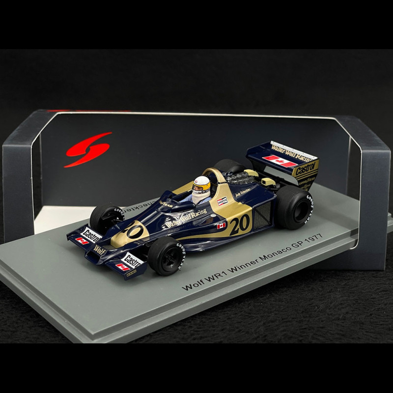 Jody Scheckter Wolf WR1 n° 20 Vainqueur 1977 Monaco F1 Grand Prix 1/43 Spark S9996