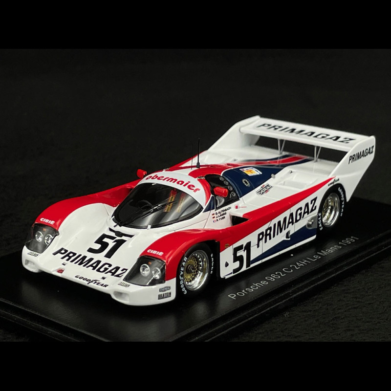 Porsche 962 C n° 51 24h Le Mans 1991 1/43 Spark S9889