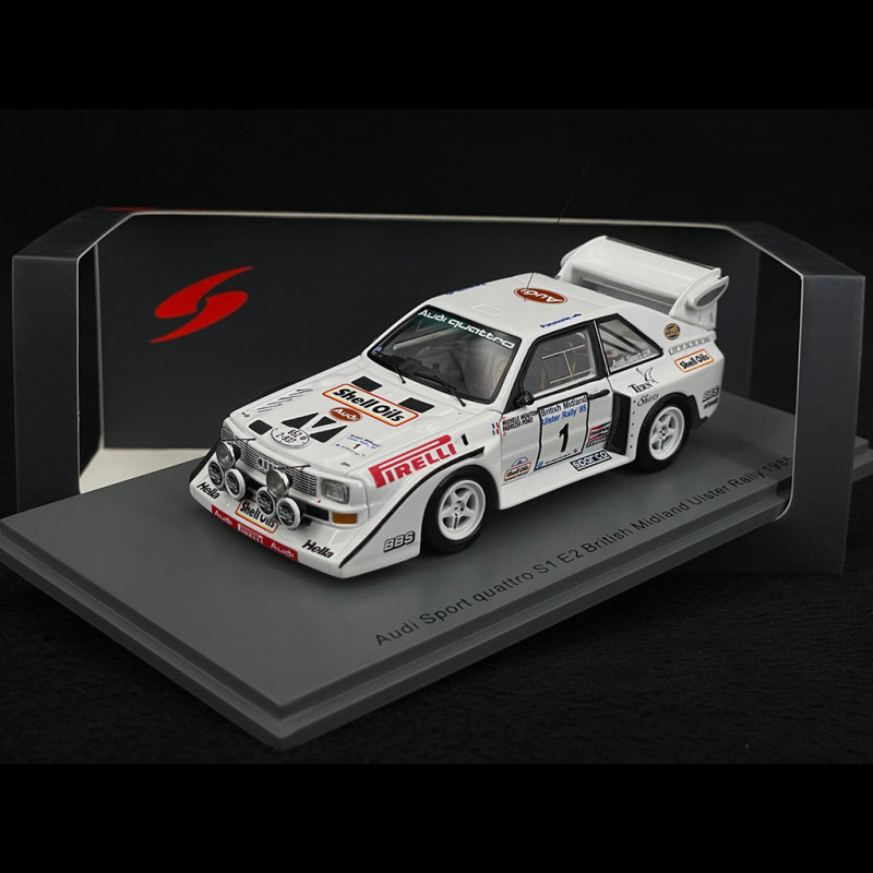 Audi Sport Quattro S1 E2 n° 1 British Midland Ulster Rally 1985 1/43 ...